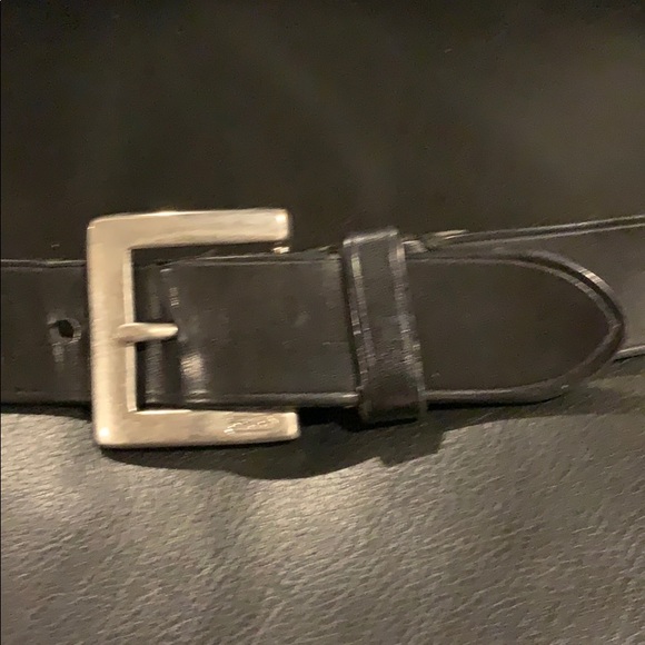 Coach | Accessories | Authentic Black Coach Leather Belt | Poshmark